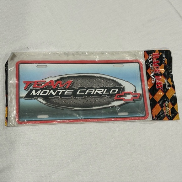 Nascar | Accessories | Vintage 9s Chevrolet Chevy Team Monte Carlo ...
